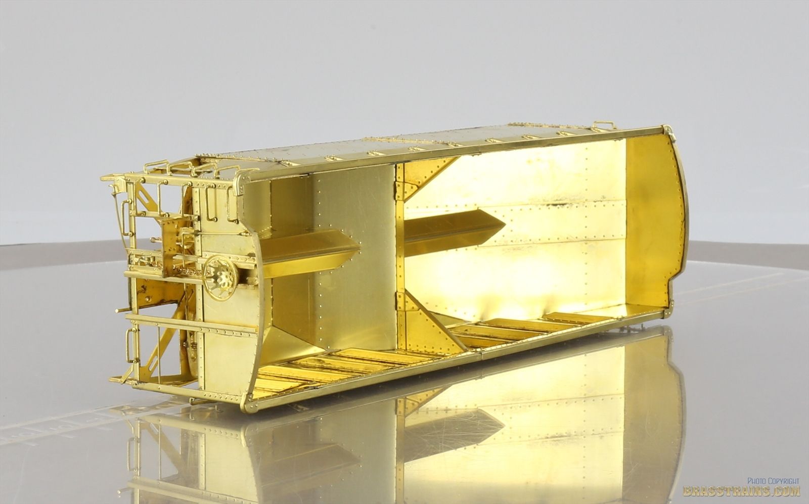 O Scale Brass Model - RYM Rich Yoder 201031 C&O NKP 50-Ton Twin Bay ...