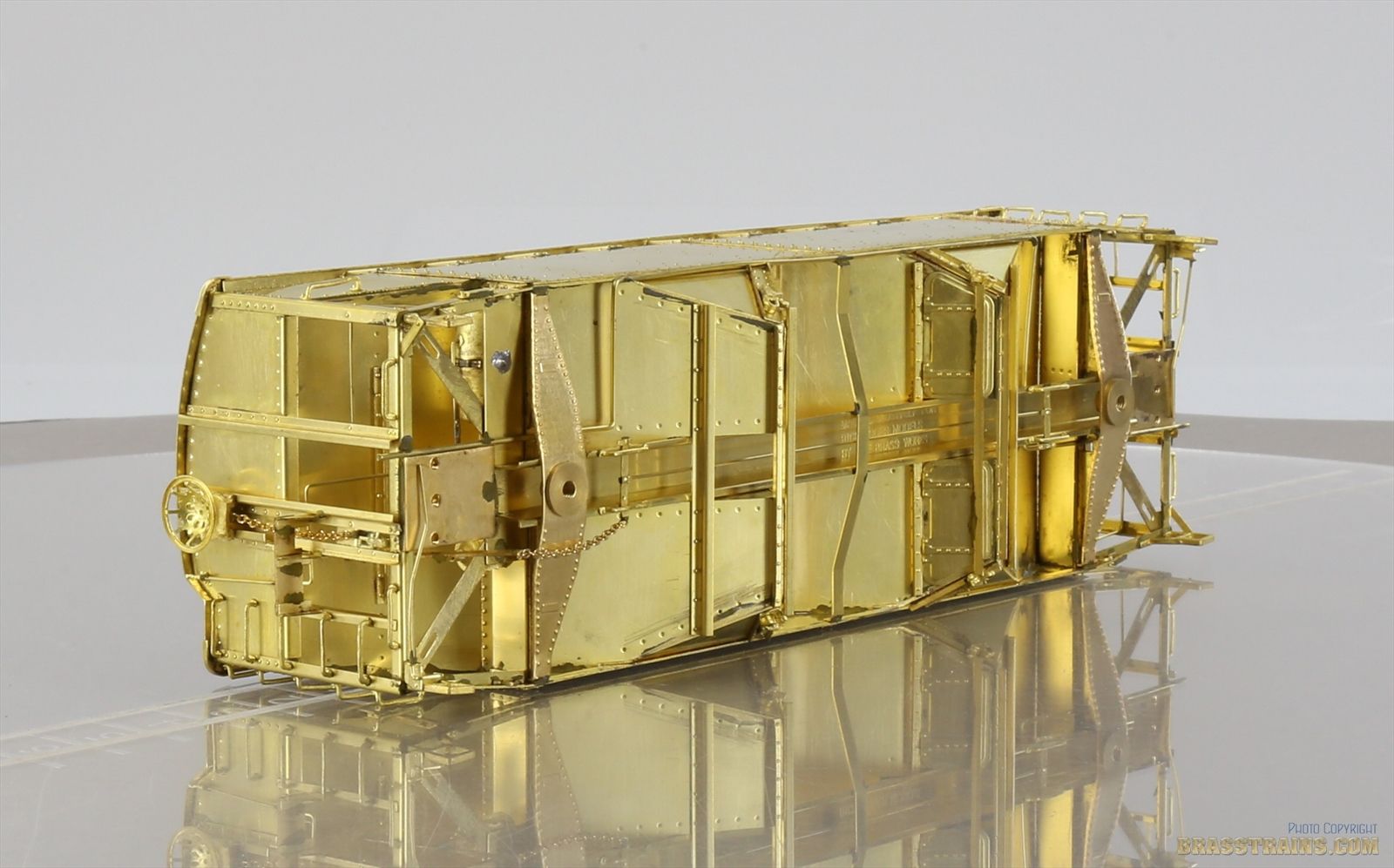 O Scale Brass Model - RYM Rich Yoder 201031 C&O NKP 50-Ton Twin Bay ...