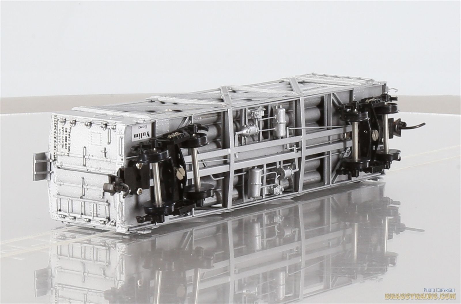 HO Pecos River Brass 2491 United States Navy Helium Car #1019 - CUSTOM