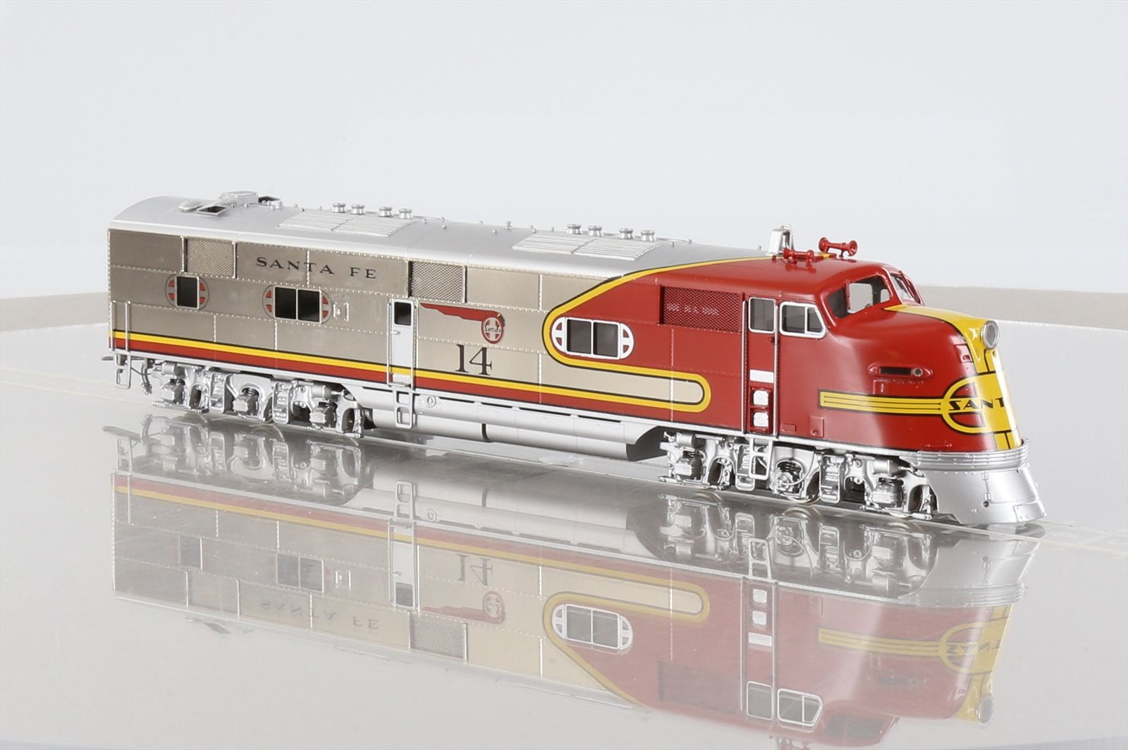 HO Brass Model Train - CIL 2183.1 ATSF Santa Fe EMD E6 E6A E6B Diesel ...