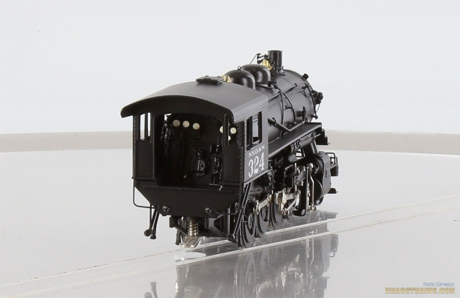 HO Brass Model Train - NKP Nickel Plate Products - NYO&W W-2 2-8-0 ...