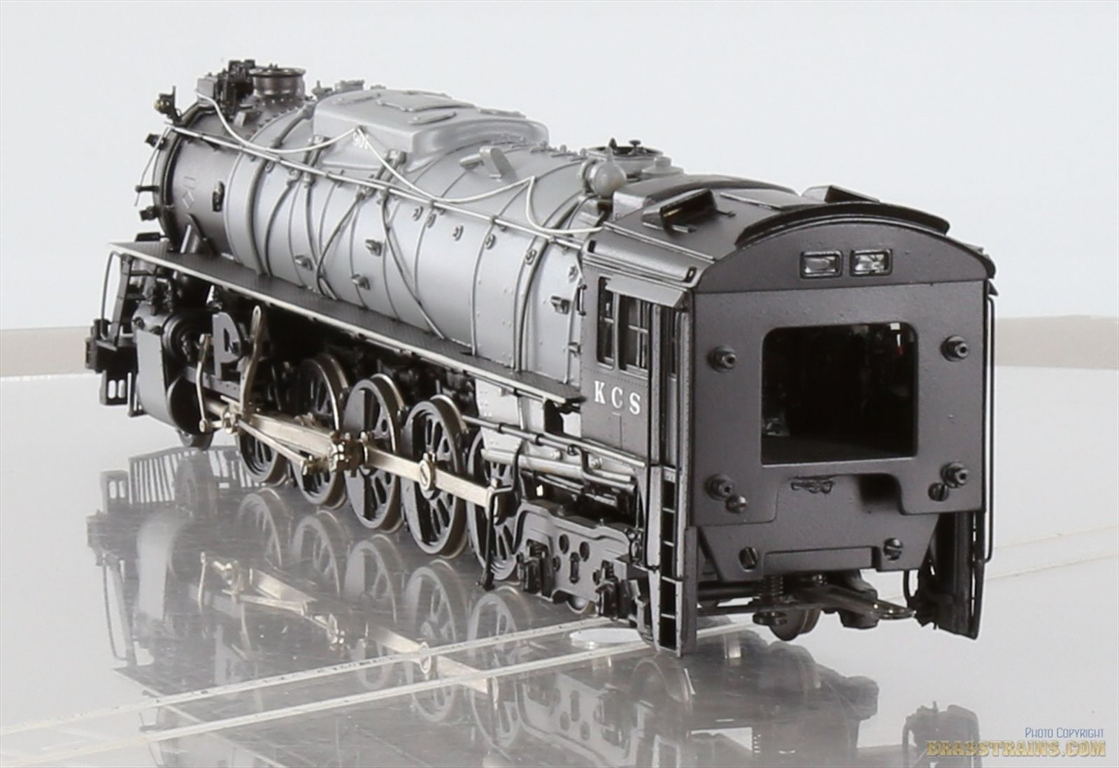 HO Brass Model Train - Hallmark Models AJIN KCS 2-10-4 J-1 Texas #901 ...