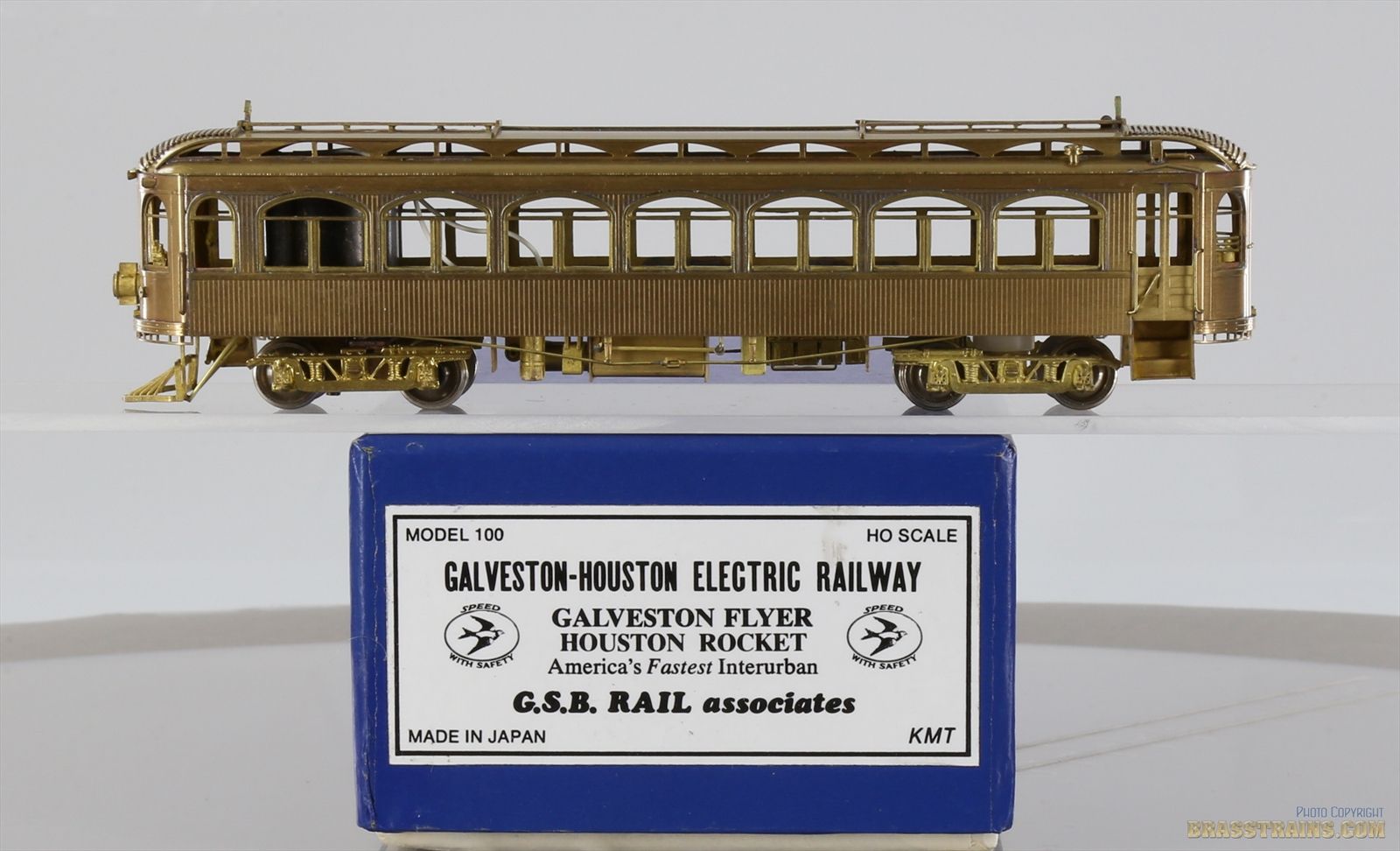 HO Brass Model - GSB Galveston-Houston Electric Railway - Galveston ...