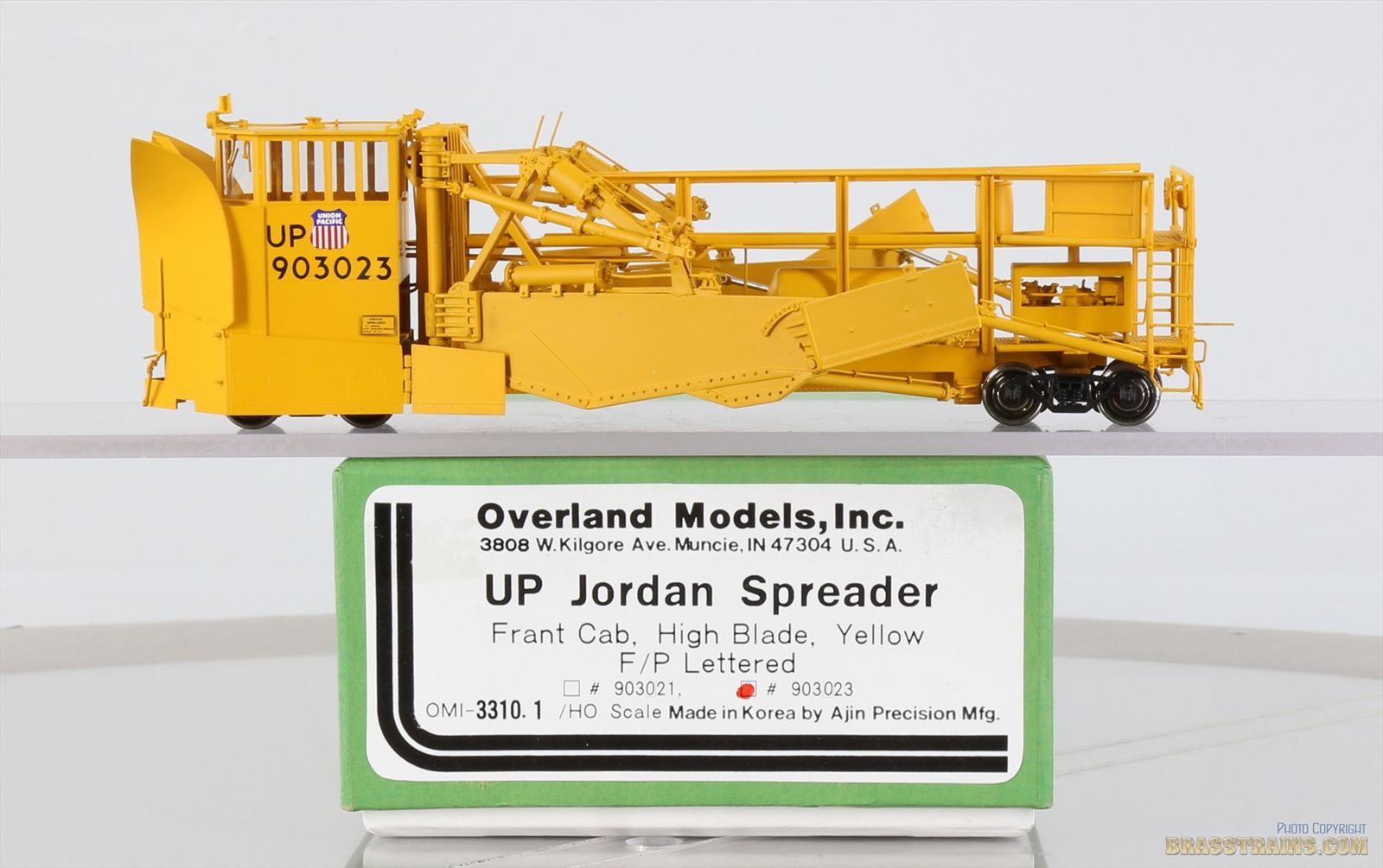 HO Brass Model - OMI 3310.1 UP Jordan Spreader #903023- High Blade ...