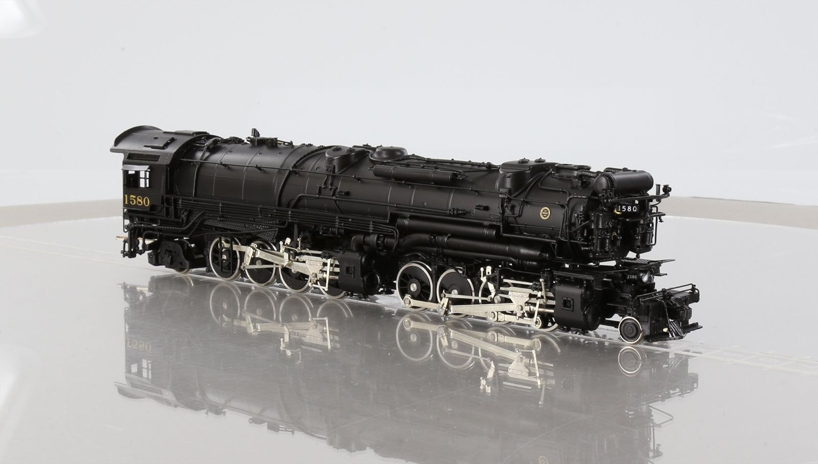 HO Brass Model - CIL 2064.1 Challenger C&O 2-8-8-2 H7A #1580 w/ 16VB ...
