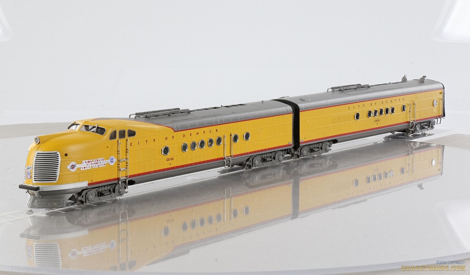 HO Brass Model - OMI 5548.2 UP City Of Denver A-B Diesel Set Original ...