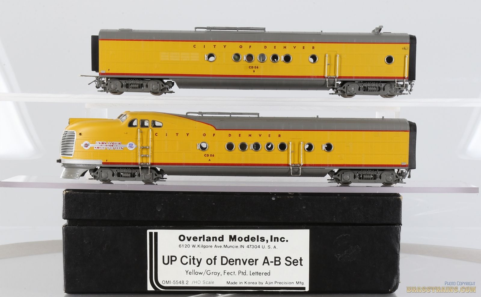 HO Brass Model - OMI 5548.2 UP City Of Denver A-B Diesel Set Original ...