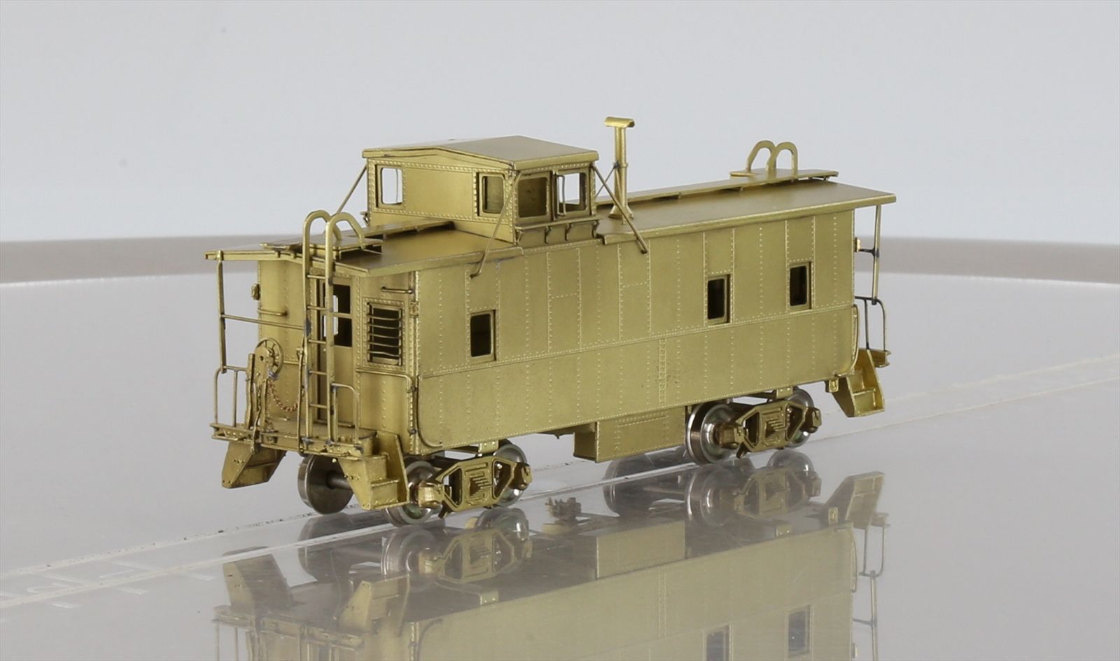 HO Brass Model - OMI 1166 RI Rock Island Steel Caboose - Unpainted