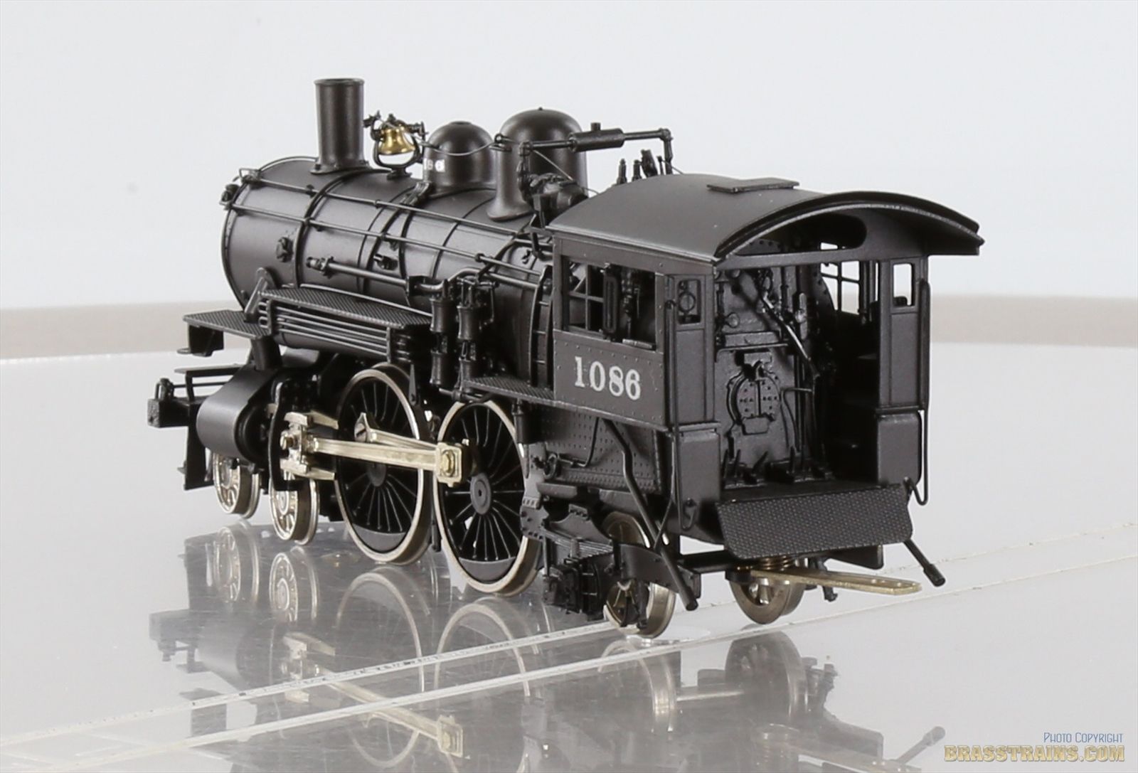 HO Brass Model Train - OMI 1468 Overland C&NW Chicago Northwestern 4-4 ...