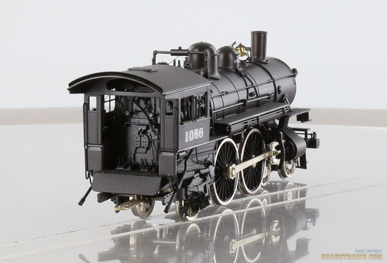 HO Brass Model Train - OMI 1468 Overland C&NW Chicago Northwestern 4-4 ...