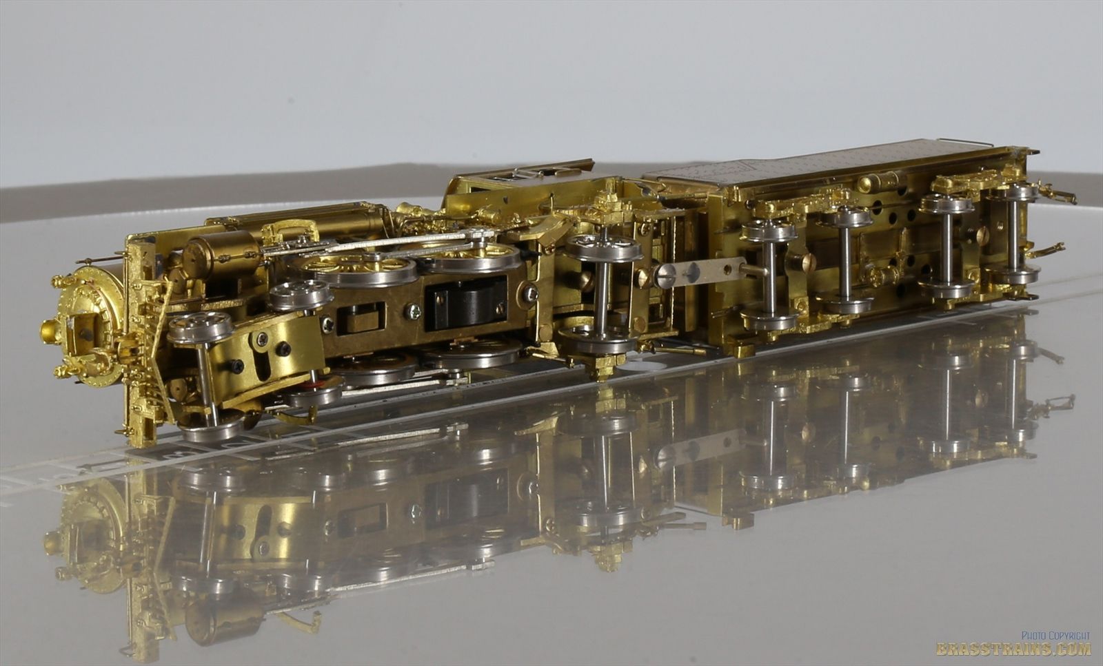 HO Brass Model Train - OMI 1468 Overland C&NW Chicago Northwestern 4-4 ...