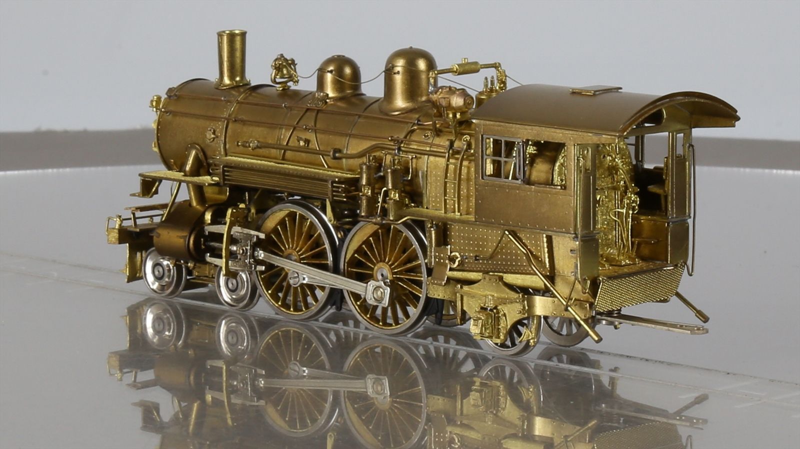 HO Brass Model Train - OMI 1468 Overland C&NW Chicago Northwestern 4-4 ...