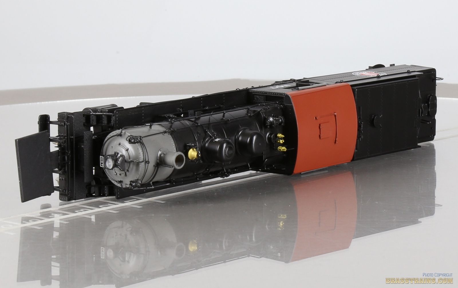 HO Brass Model - W&R GN Great Northern 2-8-0 F-5 #1107 - Black Boiler - F/P