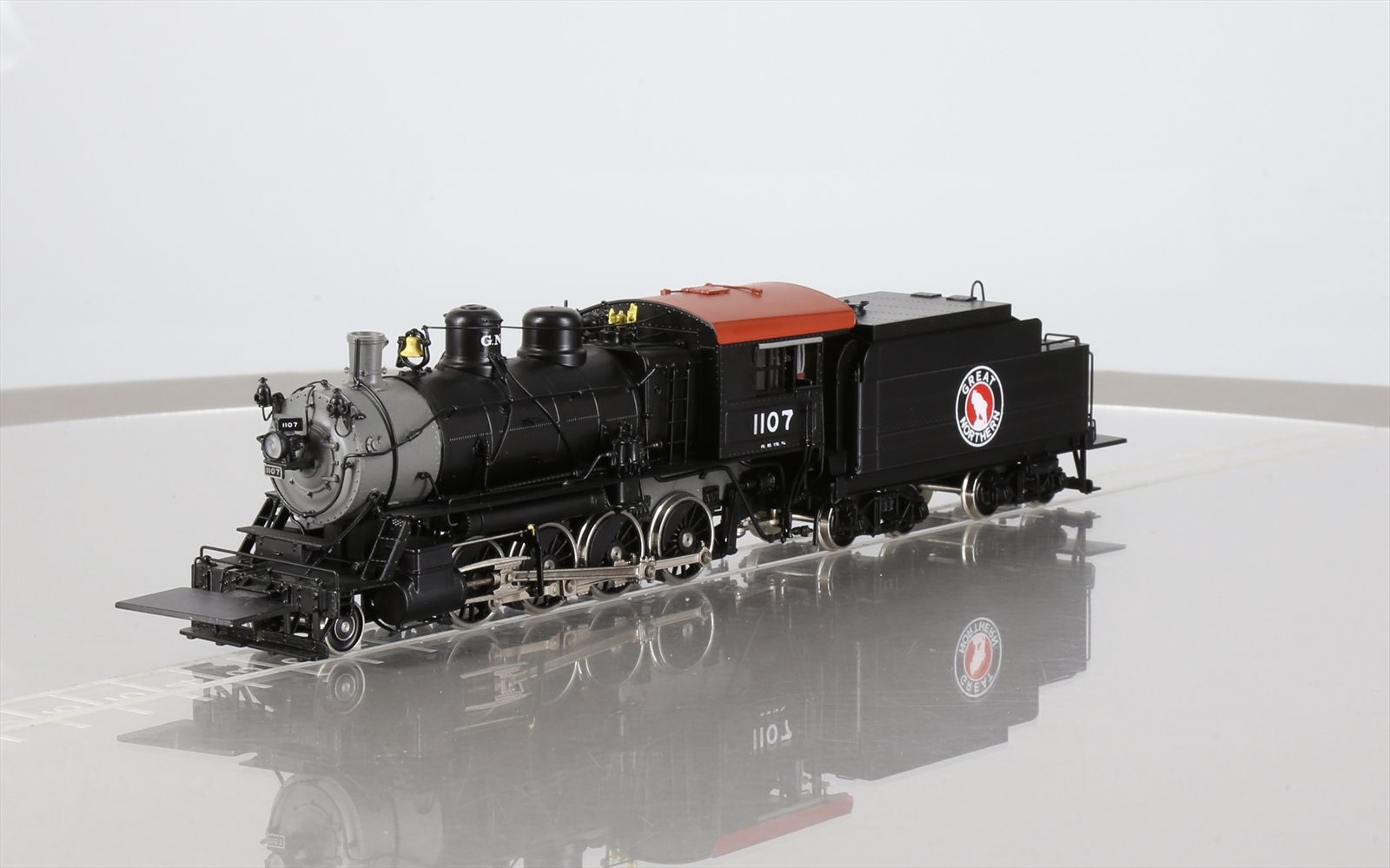HO Brass Model - W&R GN Great Northern 2-8-0 F-5 #1107 - Black Boiler - F/P