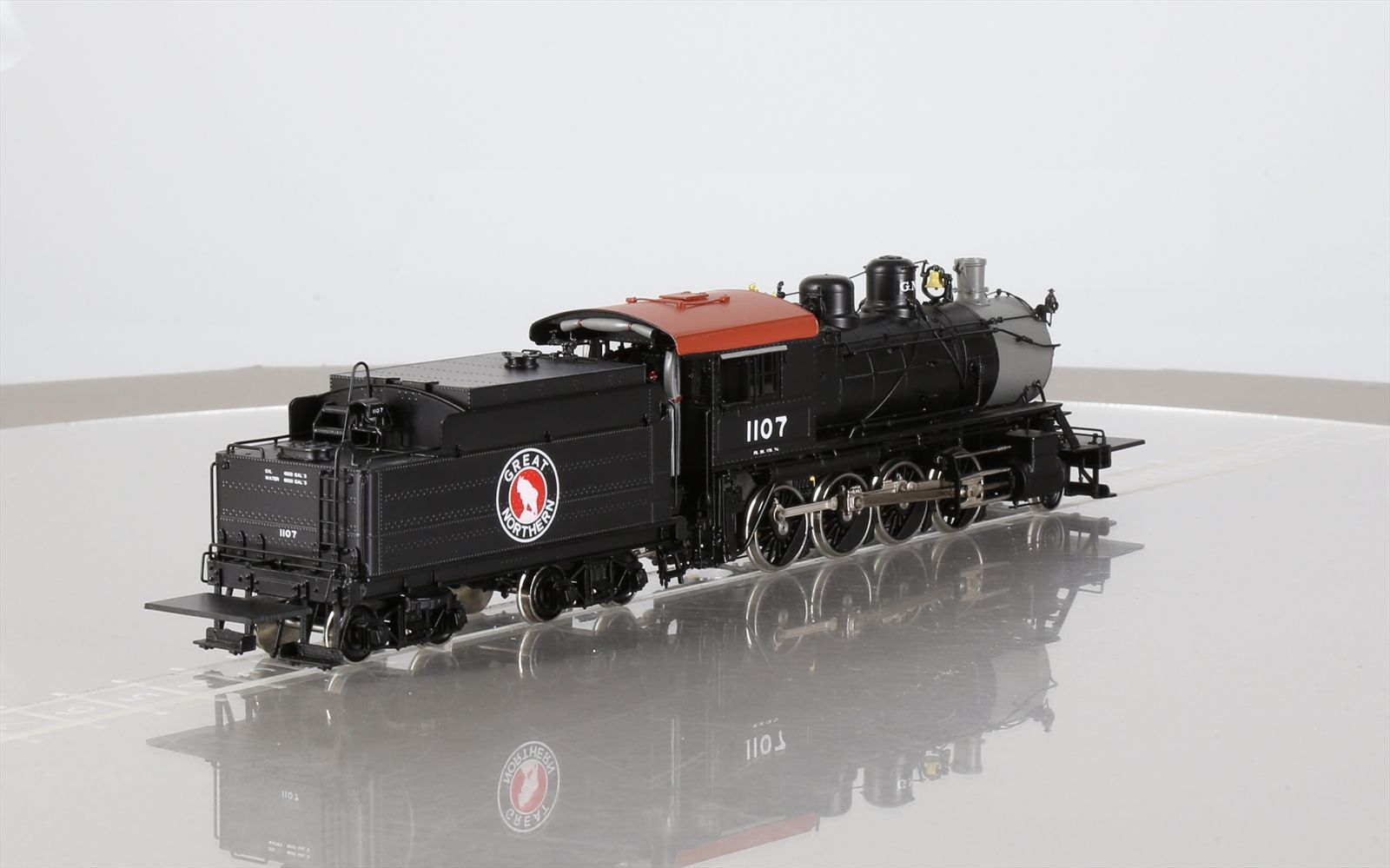 HO Brass Model - W&R GN Great Northern 2-8-0 F-5 #1107 - Black Boiler - F/P