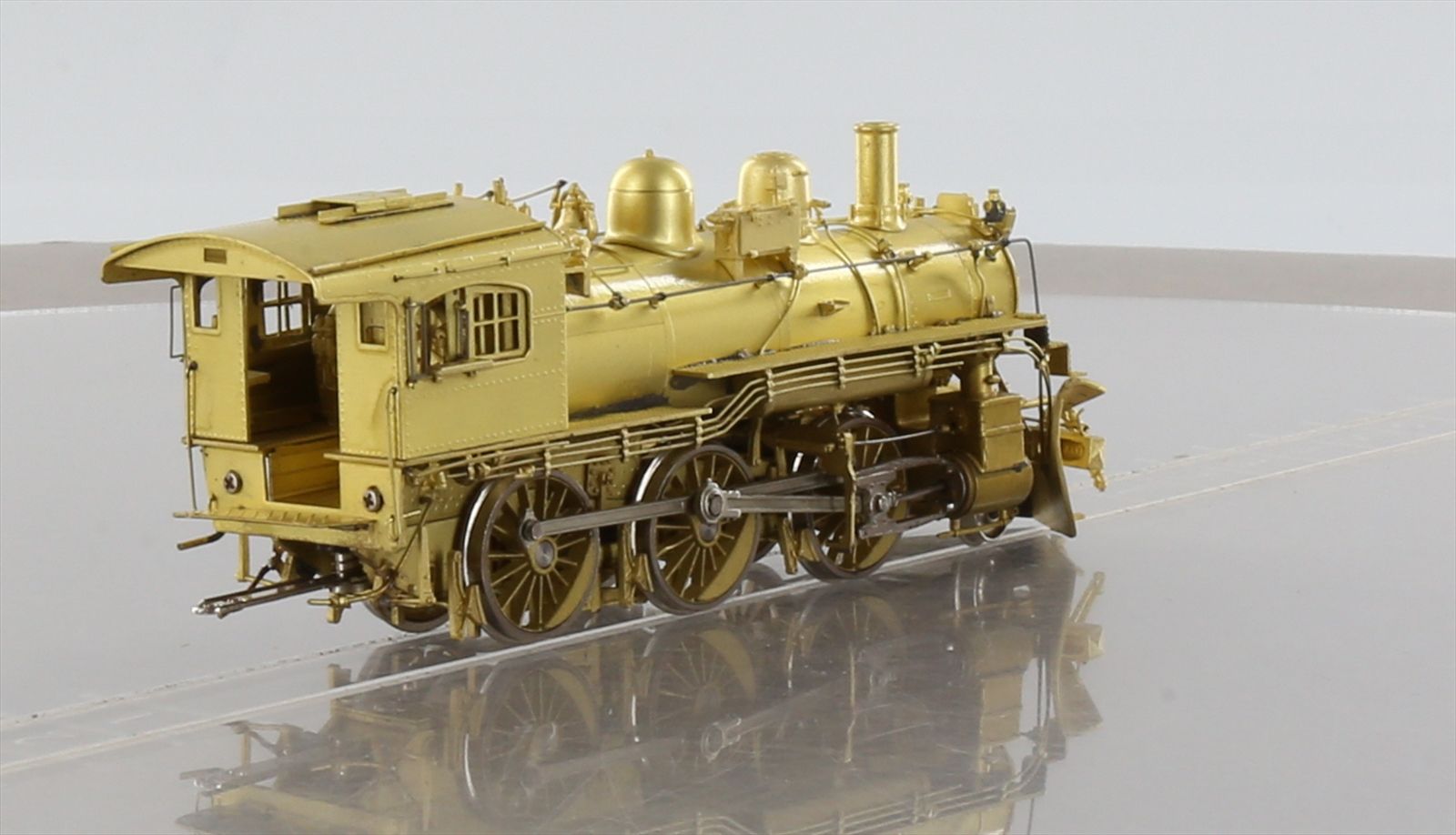 HO Brass Model Train - OMI 1516 B&M Boston & Maine B-15b 2-6-0 w/ Snowplow - Unpainted