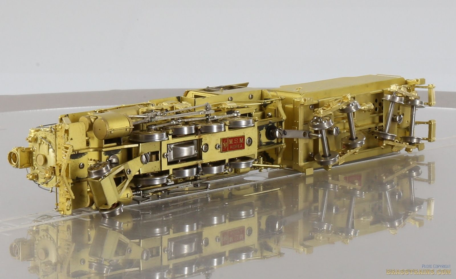 HO Brass Model Train - OMI 1508 Overland MA&PA 2-8-0 #42 w/ Elesco ...