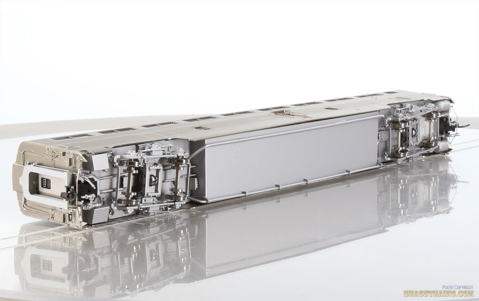 HO Brass Model - TCY 0460 The Coach Yard ATSF Santa Fe Hi-Level Budd ...