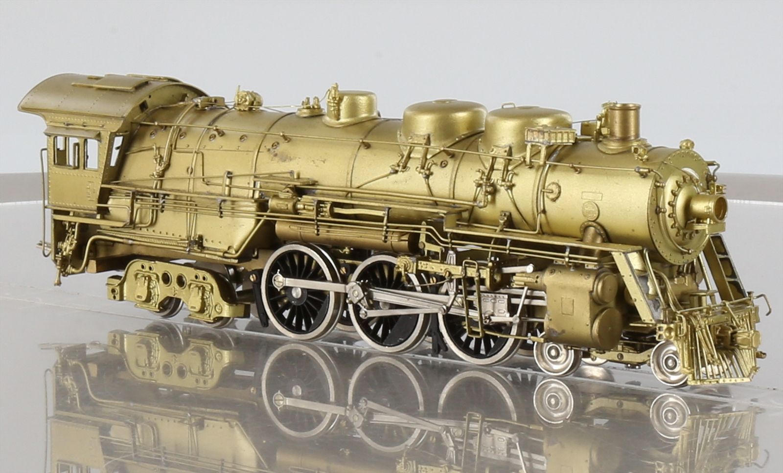 HO Brass Model - Key AT&SF Santa Fe 4-6-4 3450 Original - Unpainted