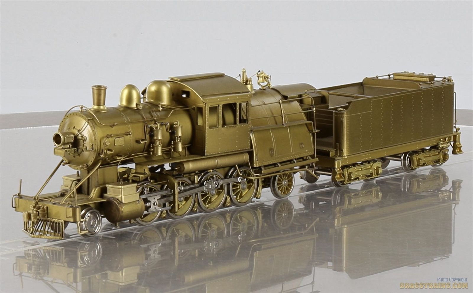 HO Brass Model Train - Custom Brass LV Lehigh Valley 2-8-2 Camelback N ...
