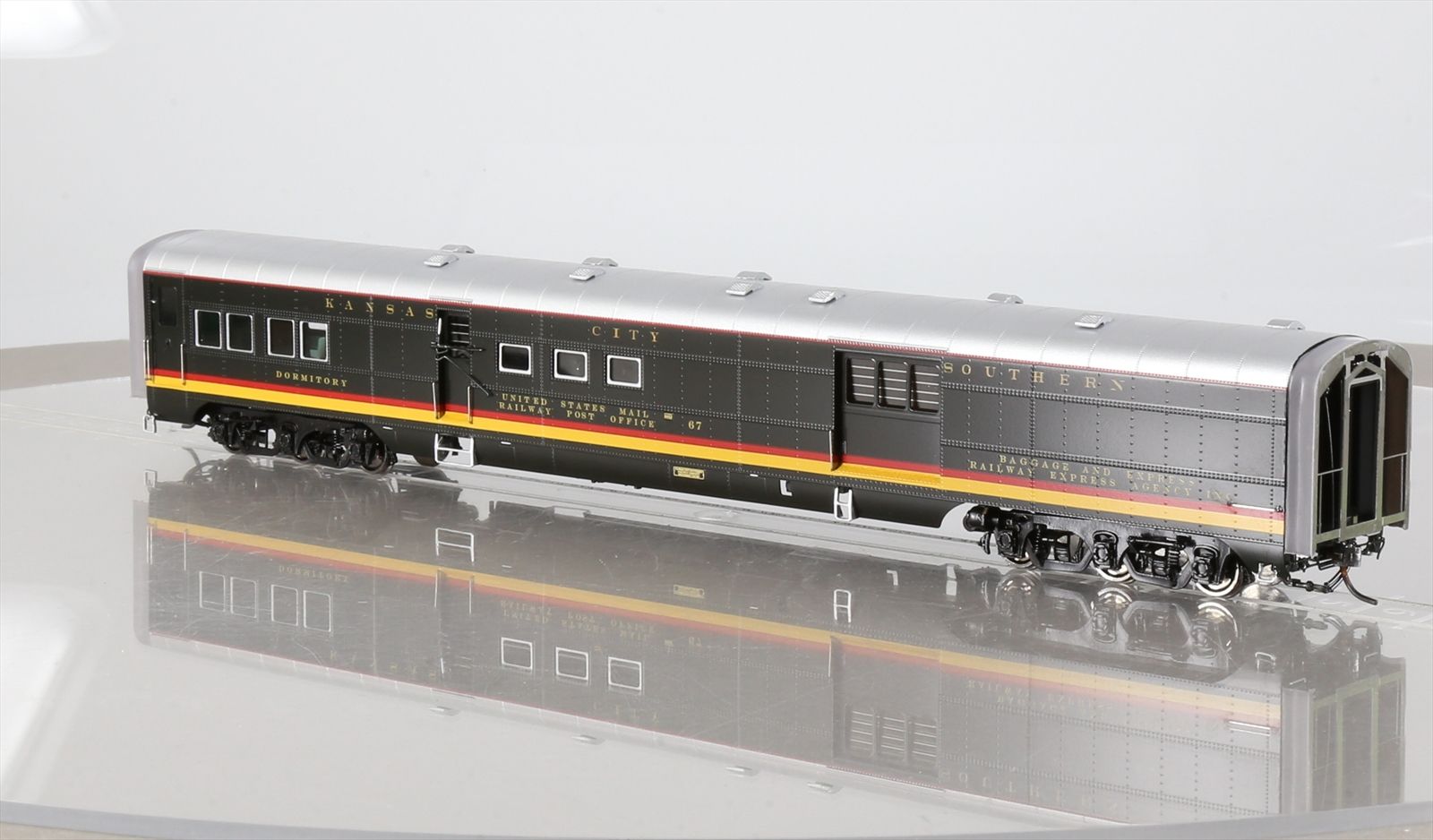 HO Scale Brass Model Train - UTI 1120-1 - Add On Car - KCS Southern ...