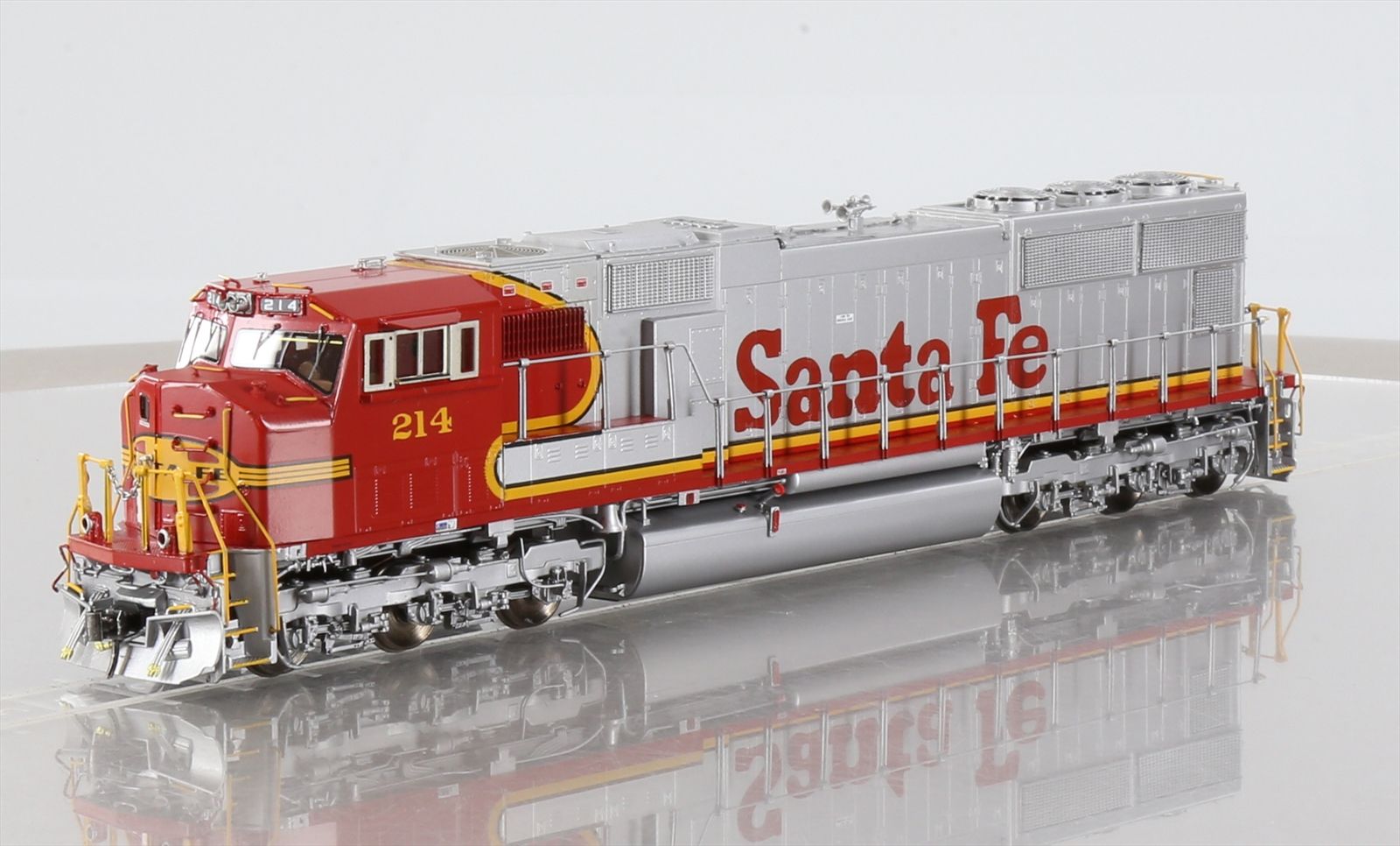 HO Brass Model - OMI 6145.1 ATSF Santa Fe SD75M Diesel #214 - F/P