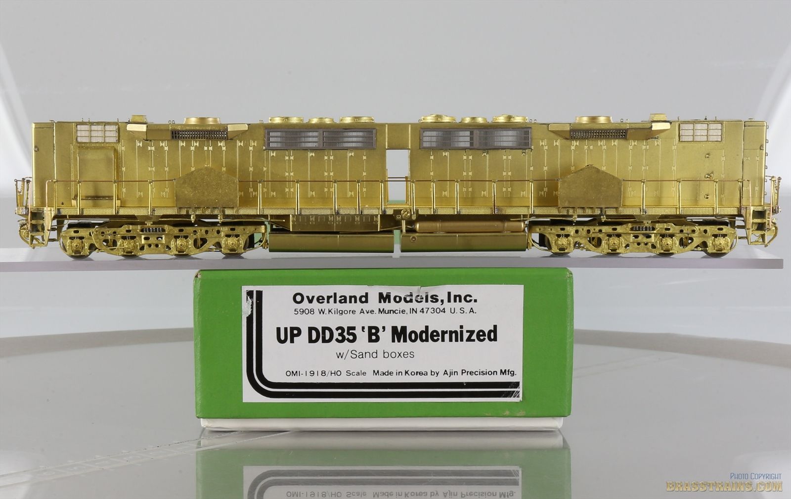 HO Brass Model - OMI 1918 UP DD35 B Modernized w/ Sand Boxes - Unpainted
