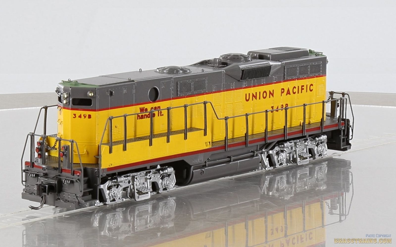 HO Brass Model - OMI 5477 Union Pacific GP9B Diesel #349B - Custom