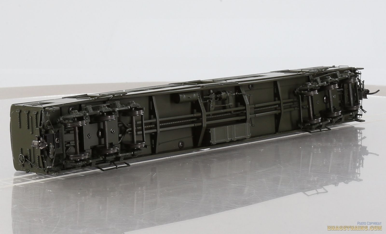 HO Brass Model Train - TCY-1298 Santa Fe AT&SF REA Horse Express Car ...