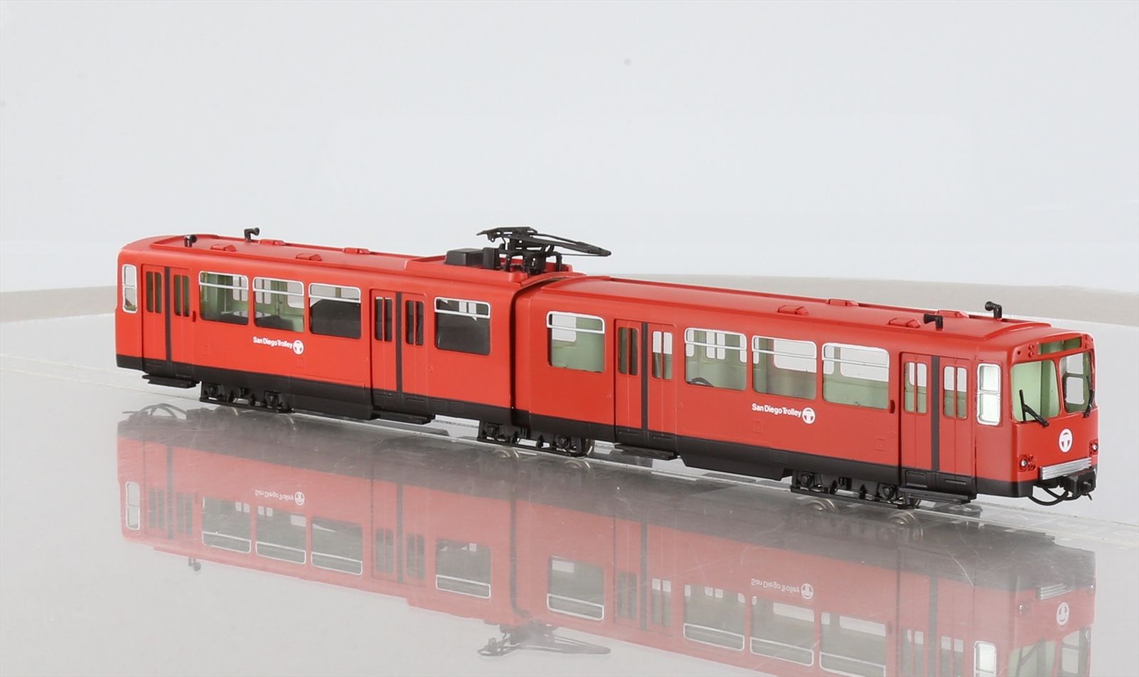 HO Brass Model Train - MTS Imports San Diego Trolley U2 Light Rail ...