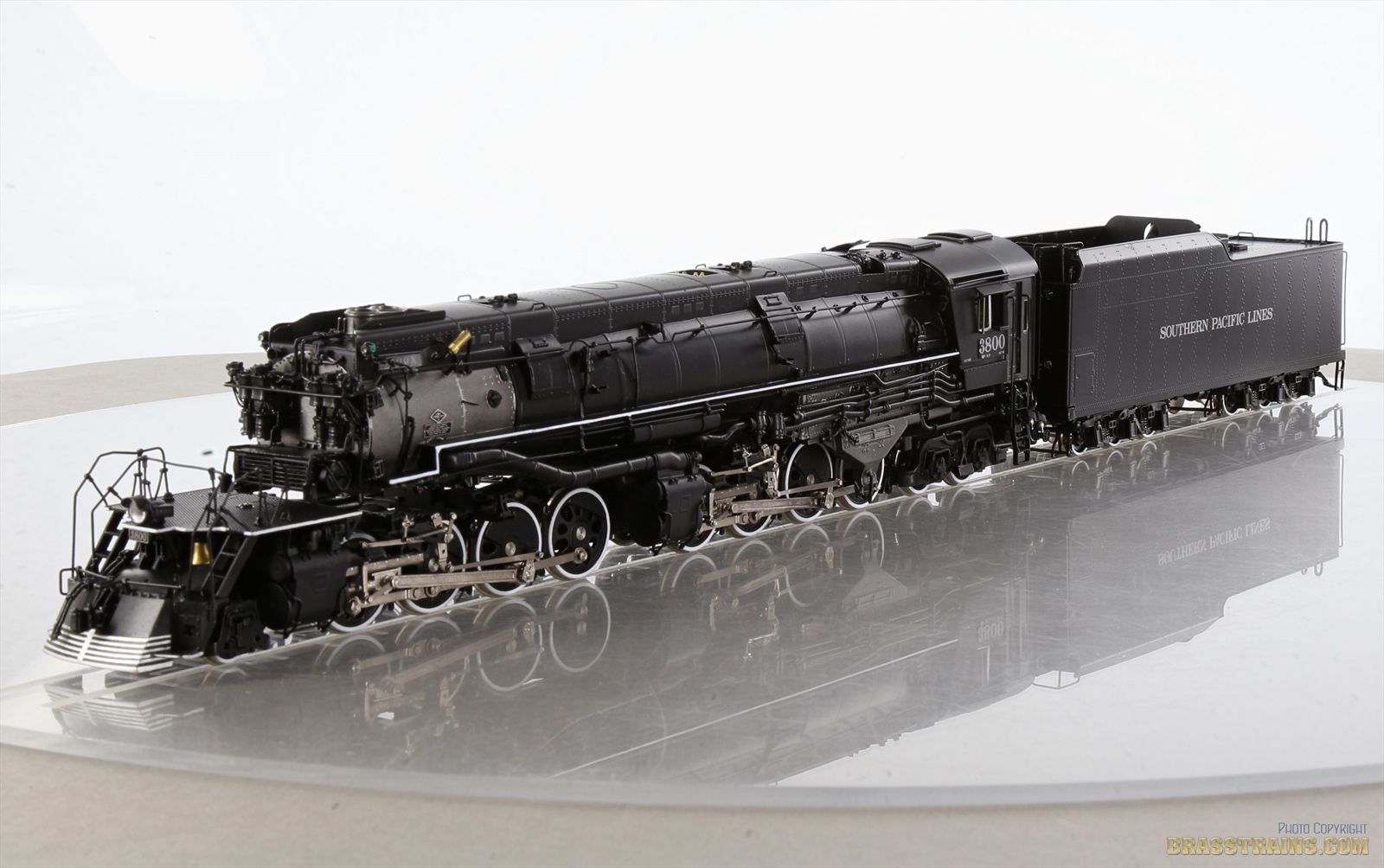 HO Brass Model - PSC 16830-1 Crown SP Southern Pacific Lines 2-8-8-4 AC ...
