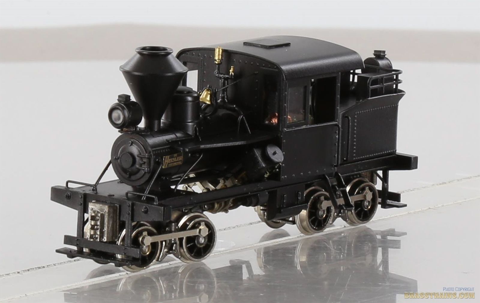 HOn30 Scale Brass Model Train - Flying Zoo 14 Ton Baby Heisler Logging ...