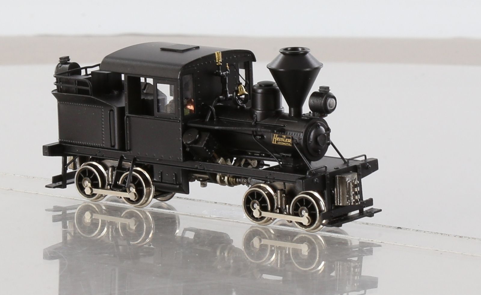 HOn30 Scale Brass Model Train - Flying Zoo 14 Ton Baby Heisler Logging ...