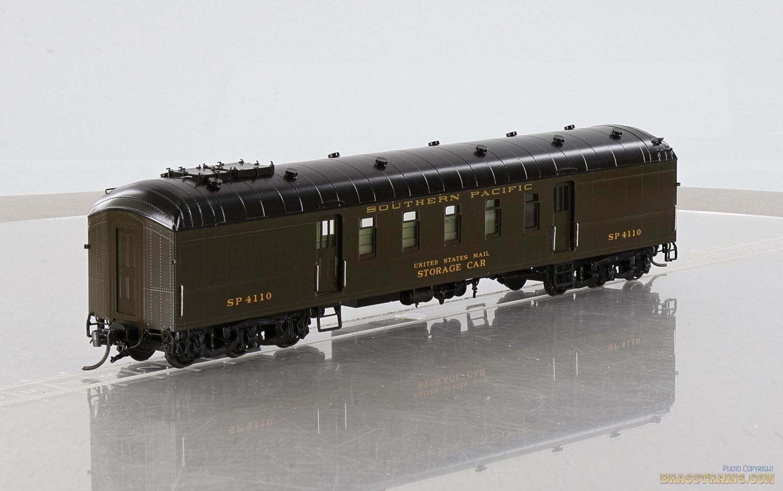 HO Brass Model - TCY 0921a Coach Yard SP Southern Pacific Harriman ...