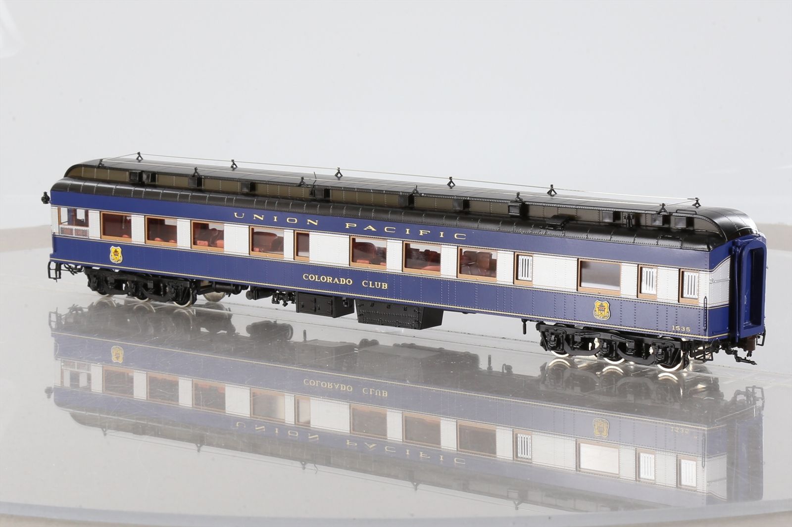 HO Brass Model Train - TCY Coach Yard C&NW UP Colorado Club Columbine ...