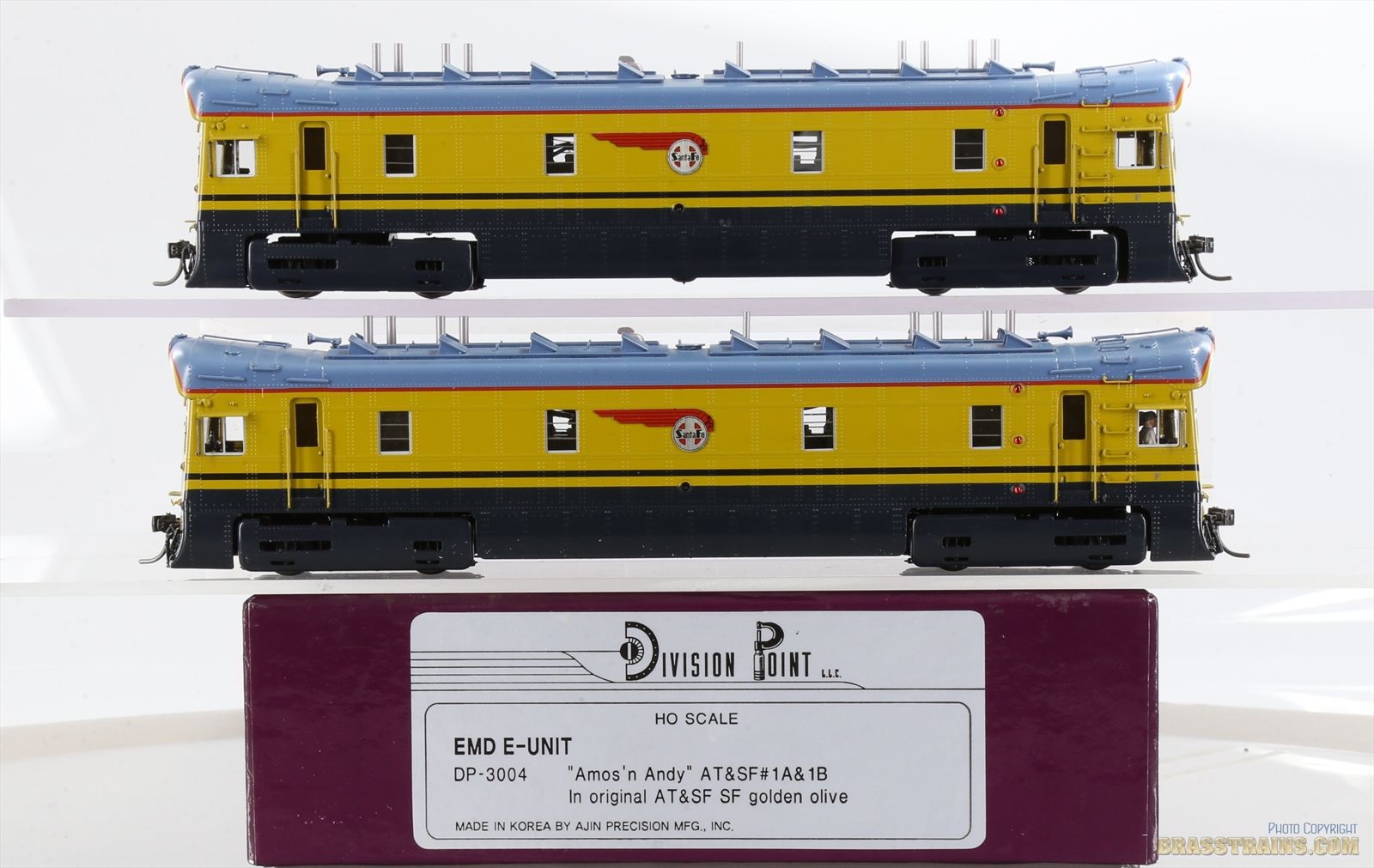 HO Brass Model Train - DP DP3004 Division Point Santa Fe ATSF Amos ...