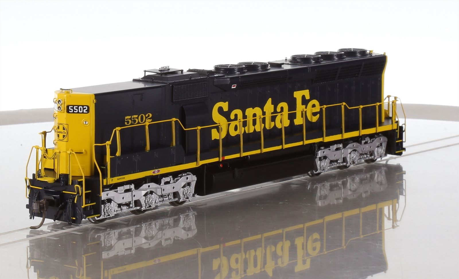 HO Brass Model Train - OMI 6362.1 Overland - ATSF Santa Fe SD45B Diesel #5502