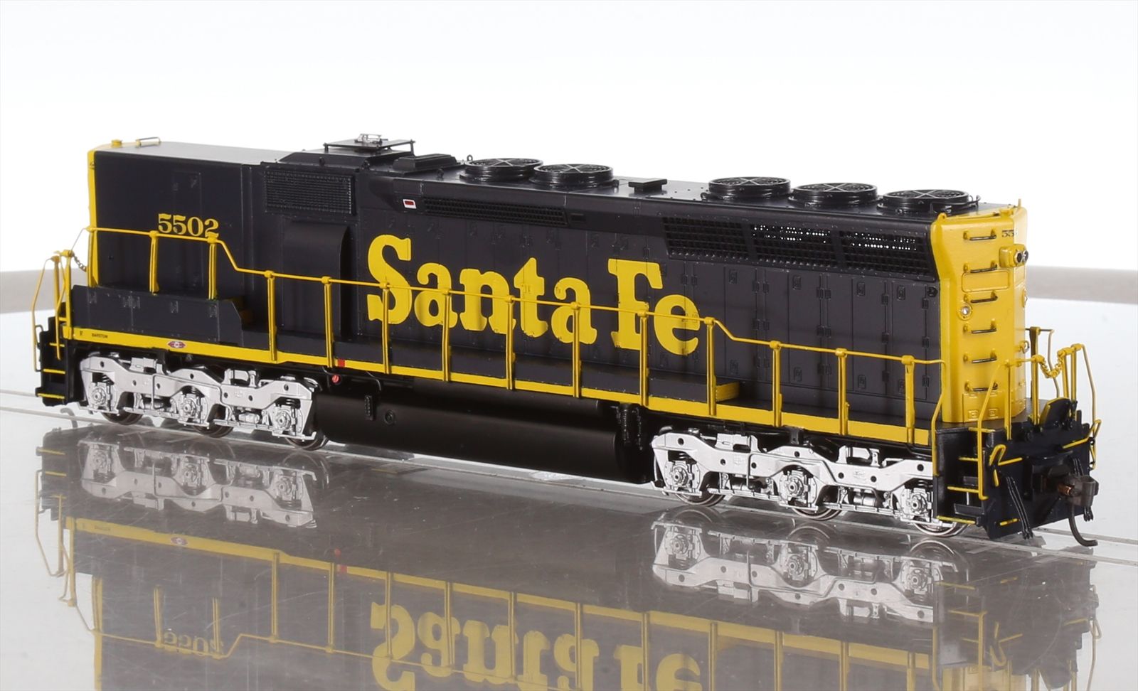 HO Brass Model Train - OMI 6362.1 Overland - ATSF Santa Fe SD45B Diesel ...