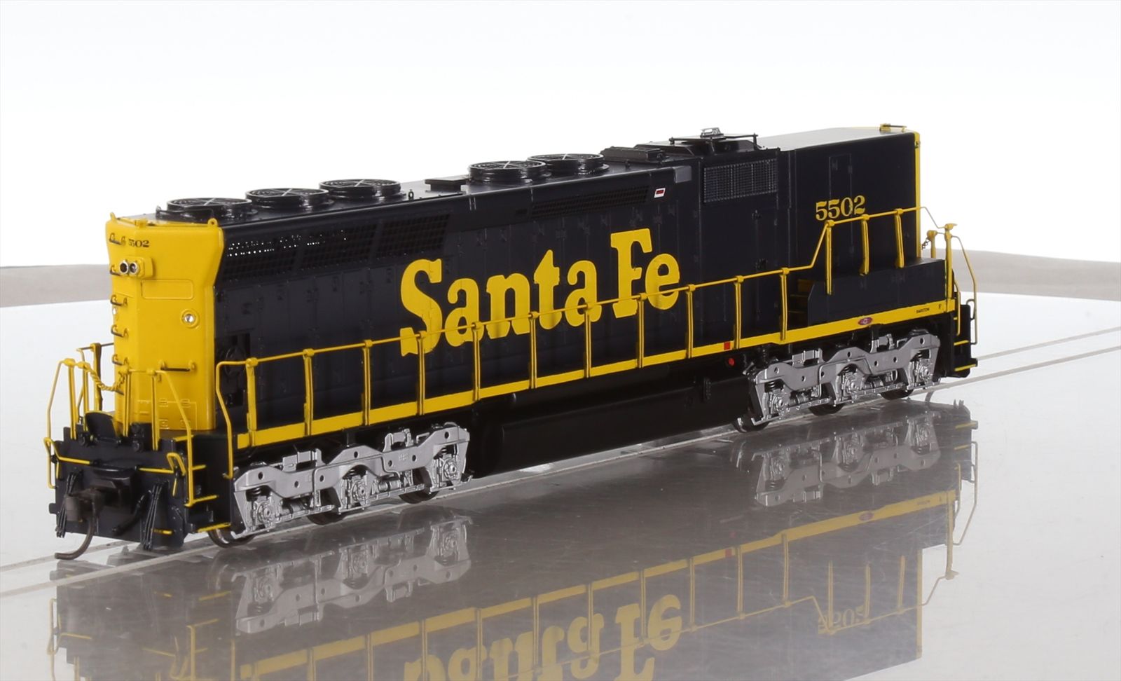 HO Brass Model Train - OMI 6362.1 Overland - ATSF Santa Fe SD45B Diesel ...