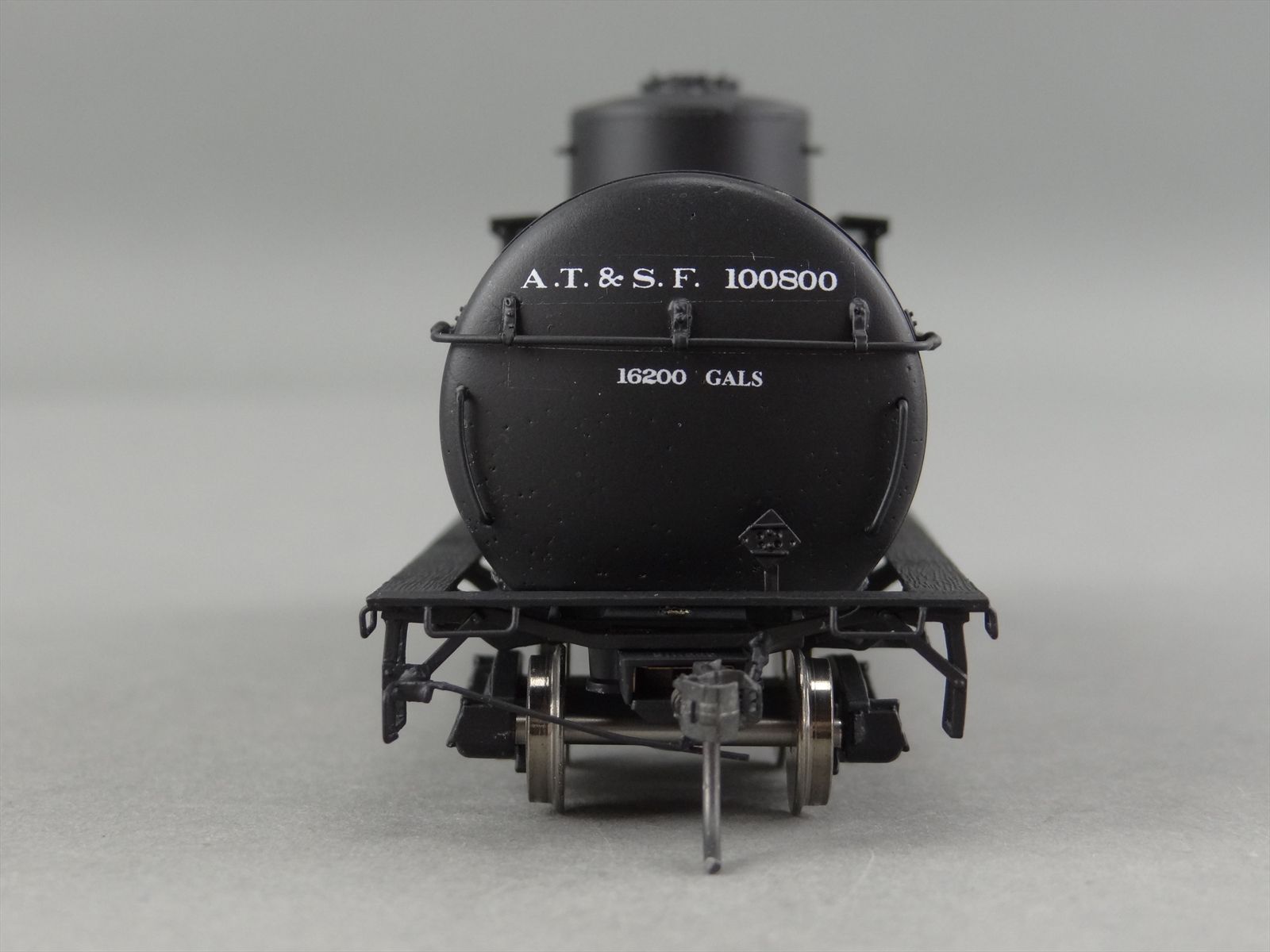 HO Brass Model Train - Division Point DP-5525 ATSF Santa Fe Tank Car ...