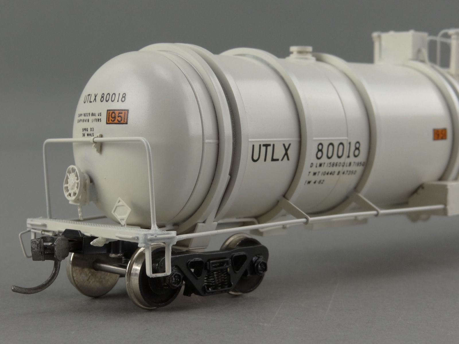 HO Scale Brass Train Overland OMI 3168 Linde-Union Tank Car #80018 - Custom
