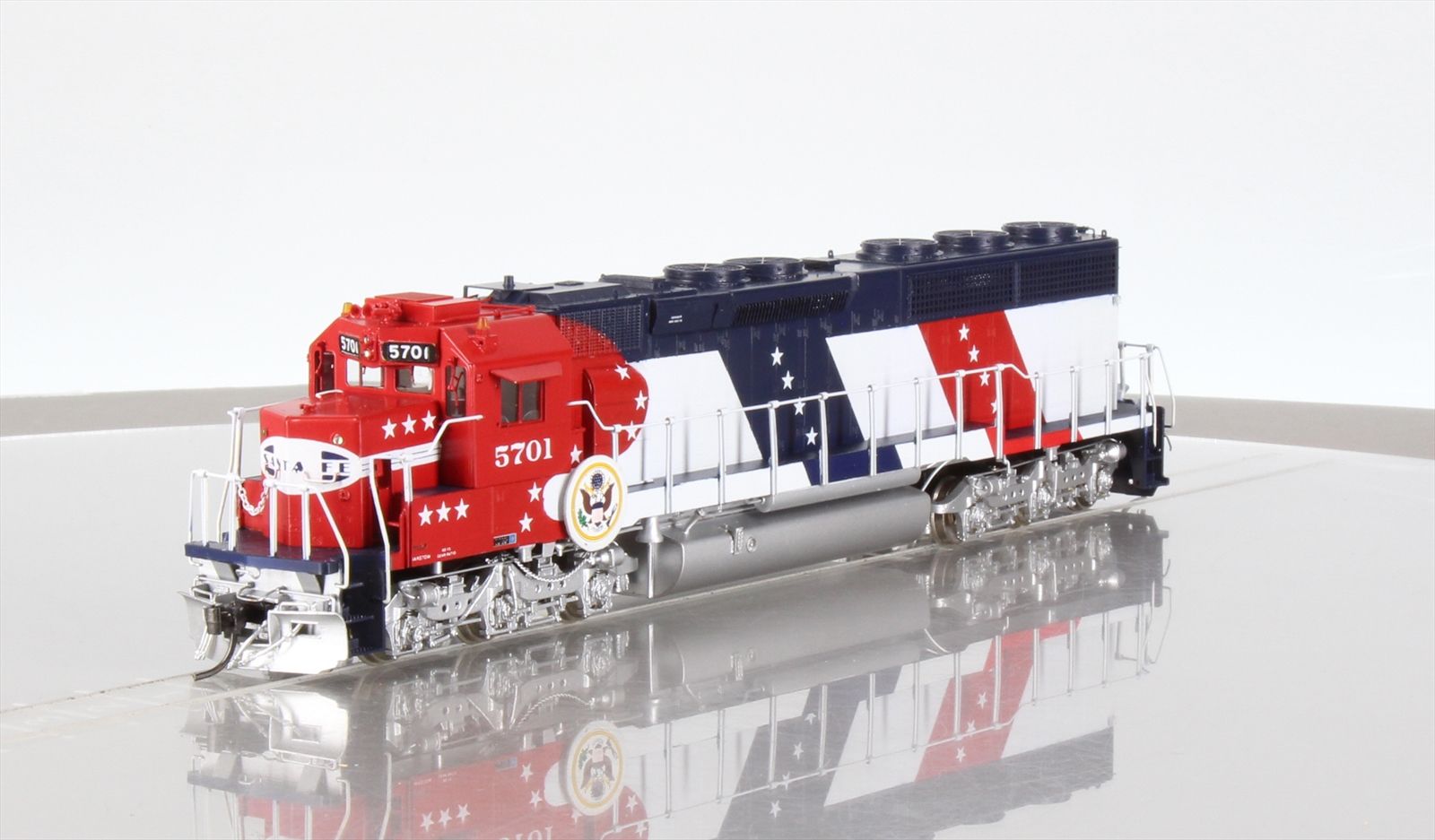 HO Brass Model Train - OMI ATSF Santa Fe Bicentennial SD45-2 Diesel #5701