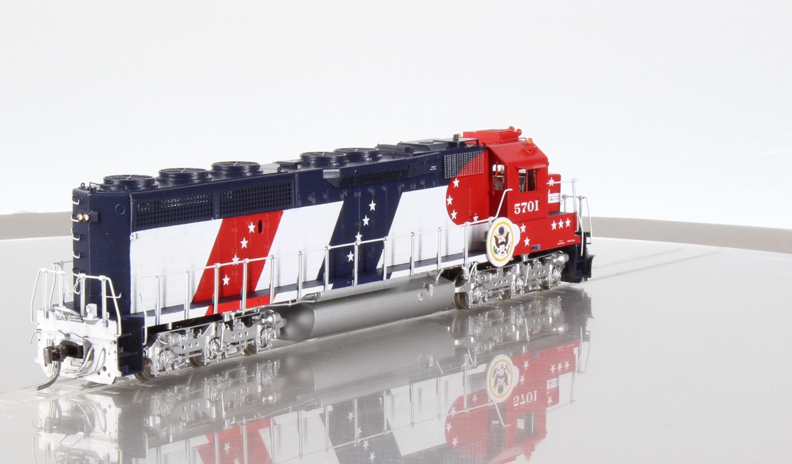 HO Brass Model Train - OMI ATSF Santa Fe Bicentennial SD45-2 Diesel #5701