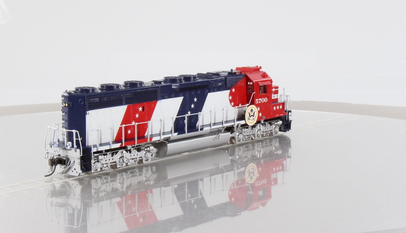 HO Brass Model Train - OMI 5777.1 ATSF Santa Fe Bicentennial SD45-2 ...