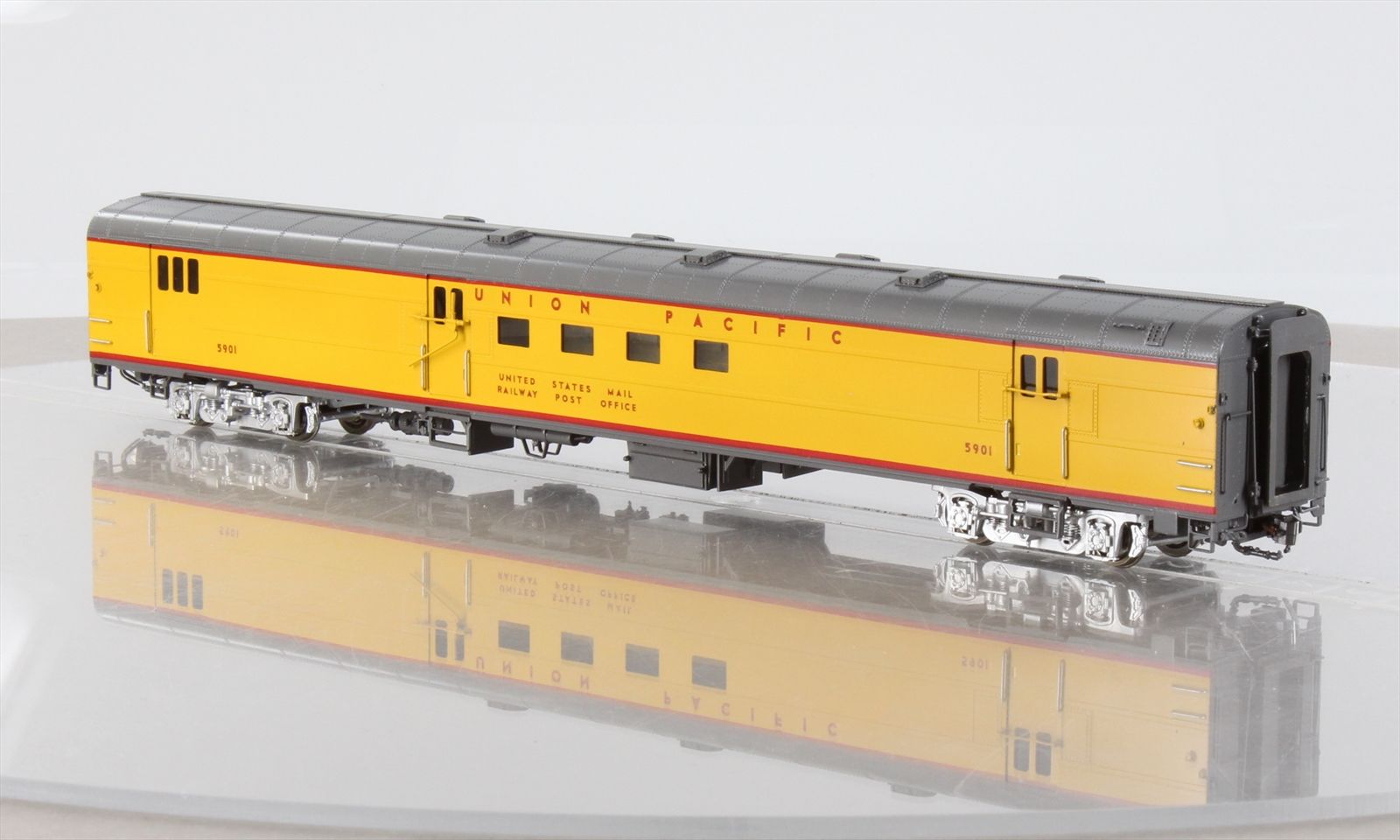 HO Brass Model Train - Wasatch UP Postal Mail Storage RPO #5901 - Custom