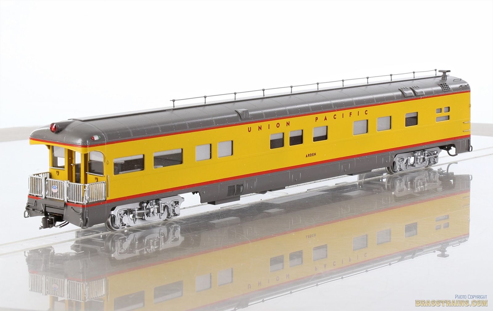 HO Scale Brass Model Passenger Car - TCY 0281 The Coach Yard UP Union ...