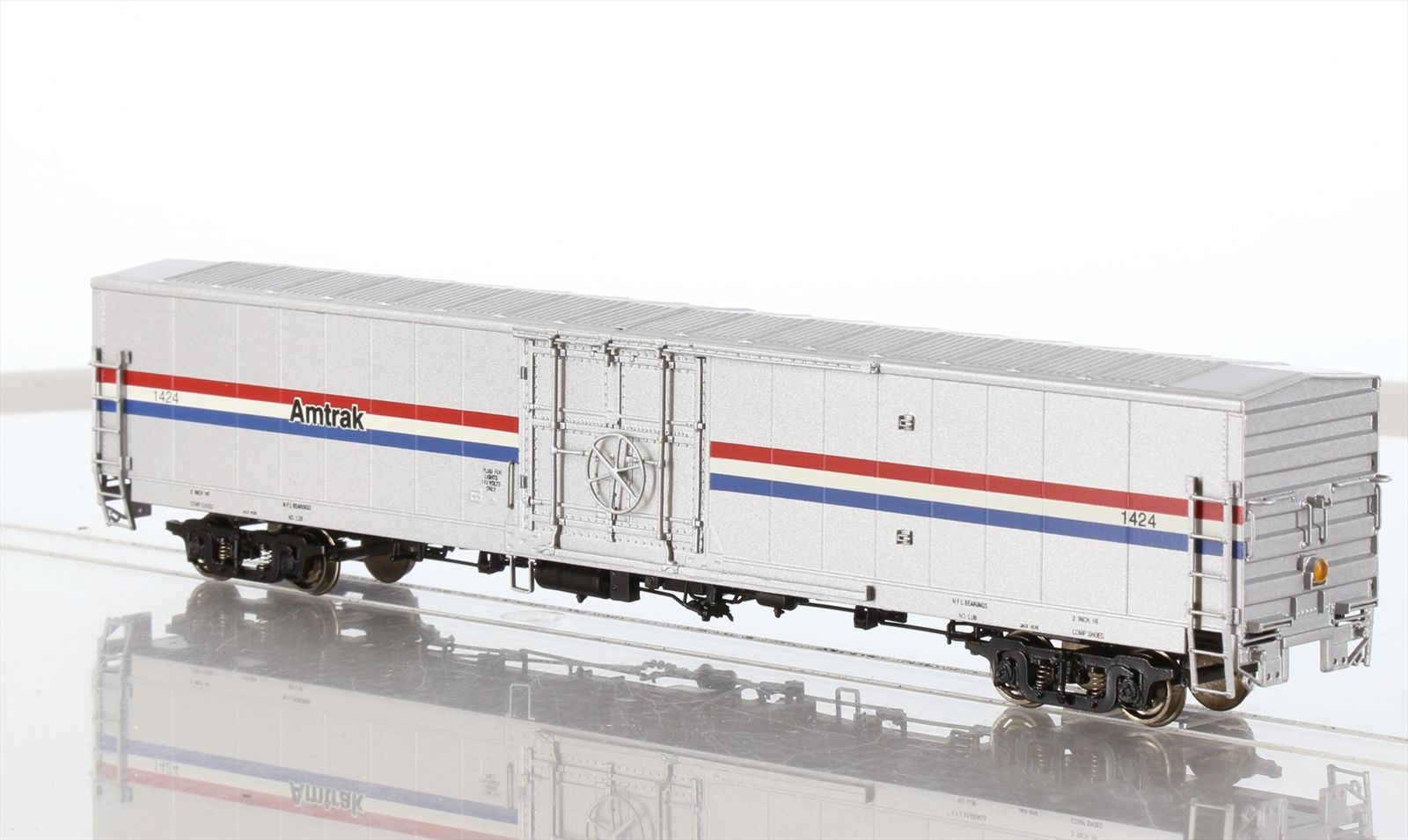 HO Scale Brass Model Train - OMI 3212.1 AMTRAK MHC Material Handling ...