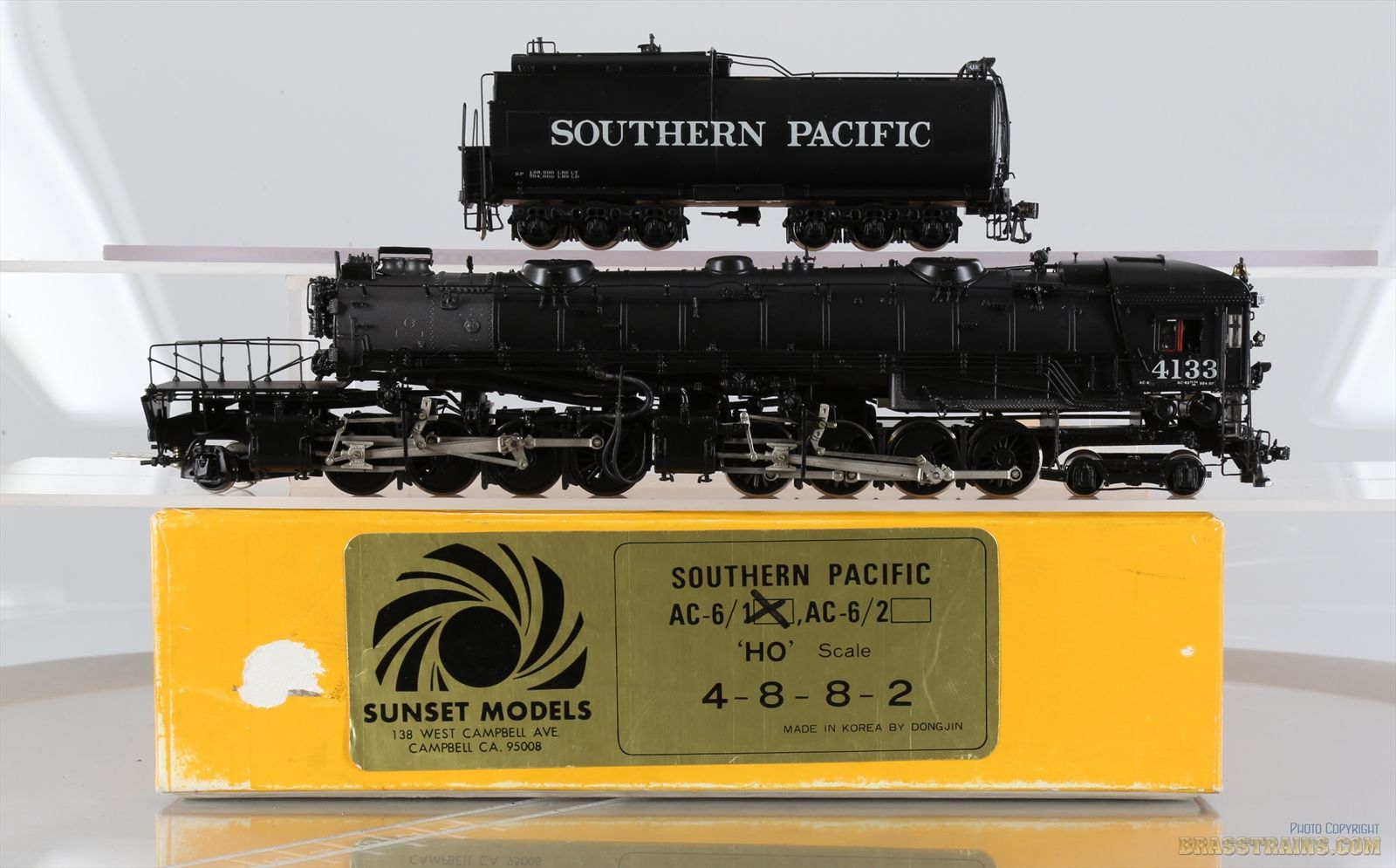 HO Brass Model - Sunset SP Southern Pacific 4-8-8-2 AC-6 Cab Forward ...