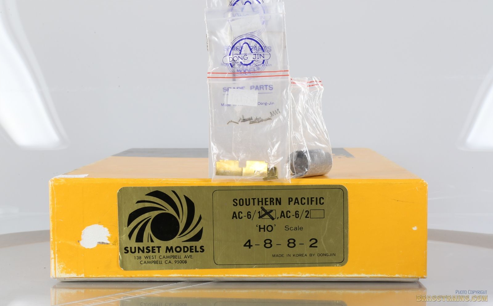 HO Brass Model - Sunset SP Southern Pacific 4-8-8-2 AC-6 Cab Forward ...