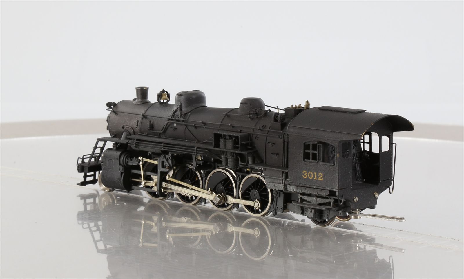HO Brass Model - Key NH New Haven 2-8-2 J-1 Mikado #3012 - Custom ...